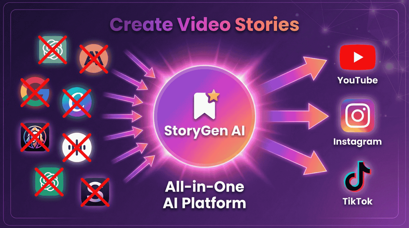 StoryGen AI - AI Video Story Generator | Create Animated Stories for ...